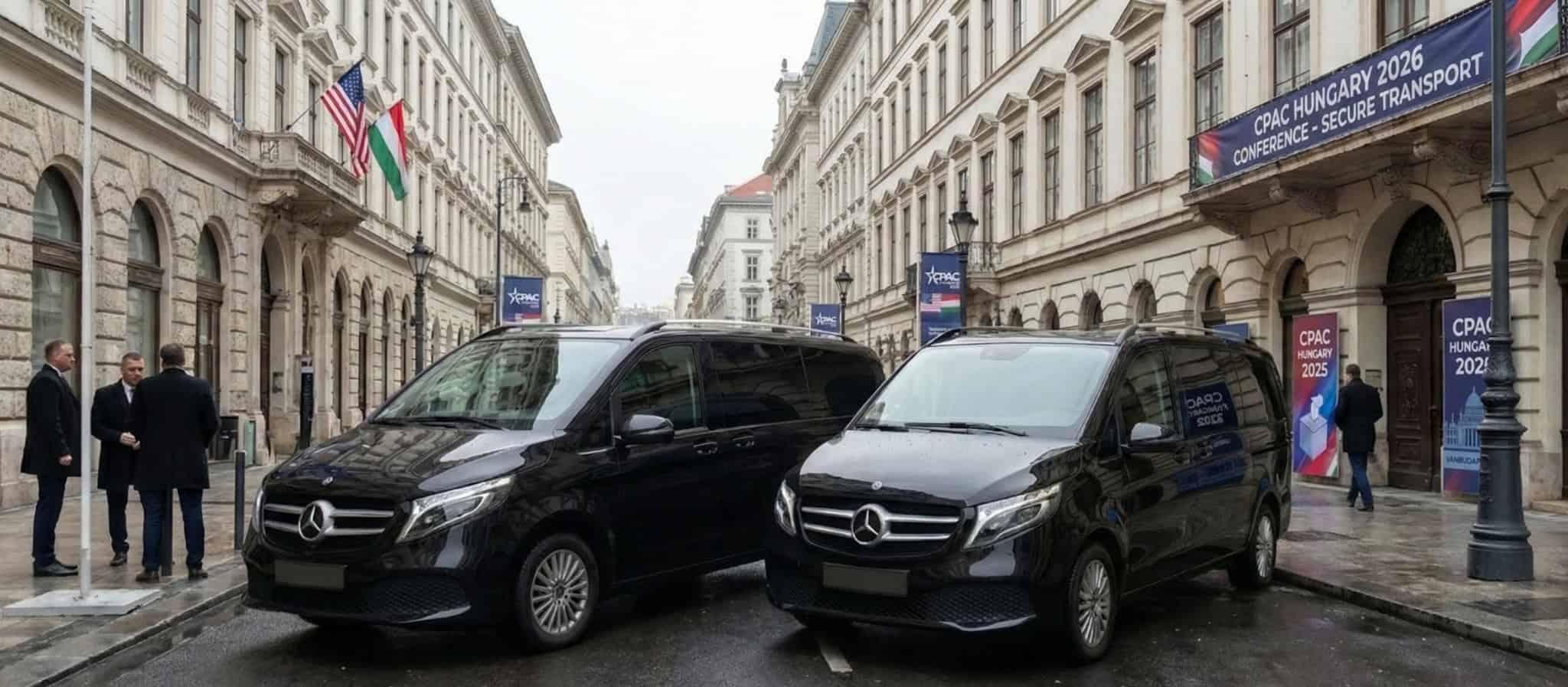 Premium Political Event Transportation in Budapest 2026